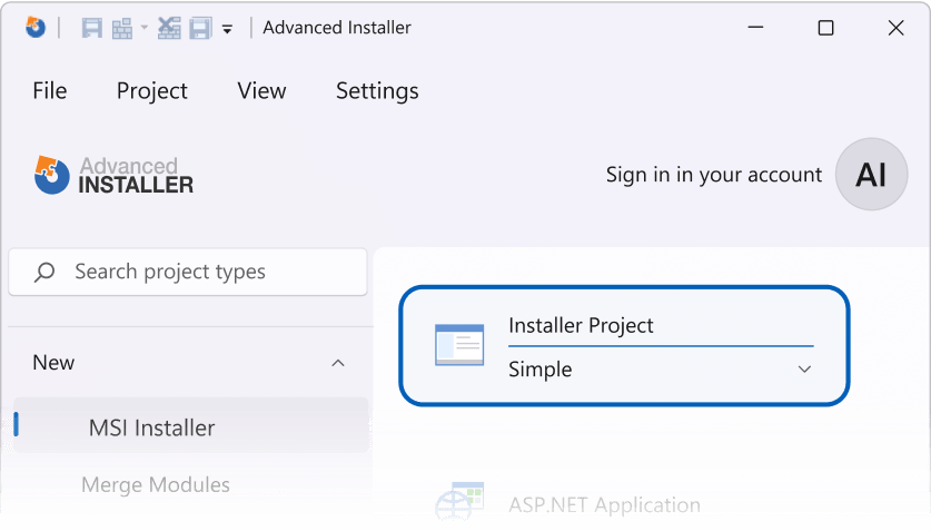 Inno Setup Top Alternative - Advanced Installer